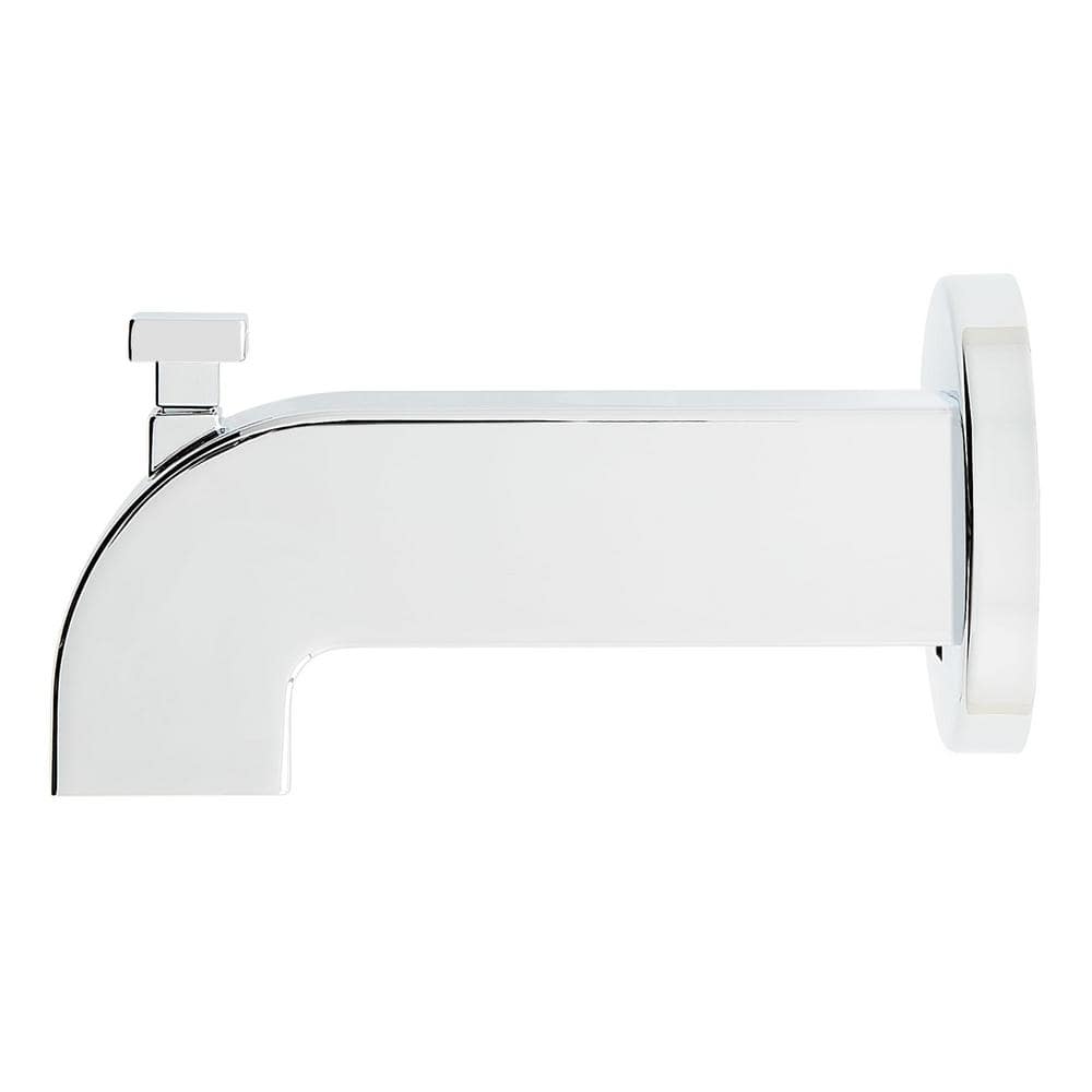 SIGNATURE HARDWARE Drea 5-5/8 in. Integrated Diverter Tub Spout ...