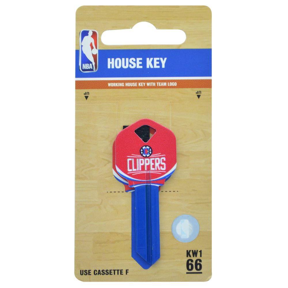 Hillman #66 NBA Los Angeles Clippers Key Blank 446183 - The Home Depot