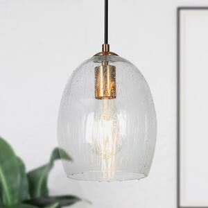 Uolfin Modern Gold Globe Island Chandelier, Naomi 25.5 in. 3-Light ...