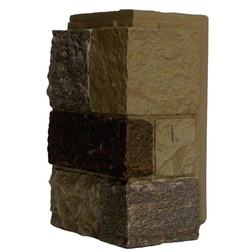 NextStone Castle Rock Windsor Buff 11 in. x 7 in. Faux Stone Siding ...