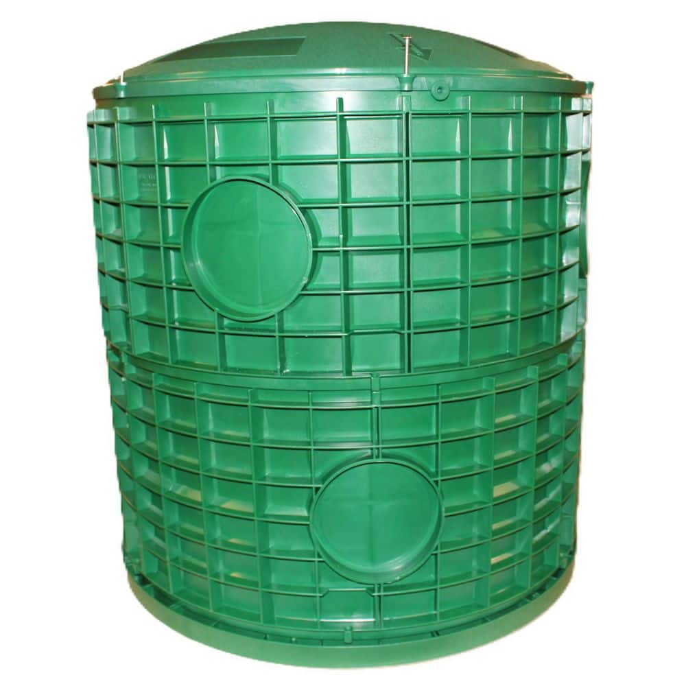 VPC 24 in. x 24 in. Tall Septic Tank Riser Combo 89-24RIS24COMBO - The ...