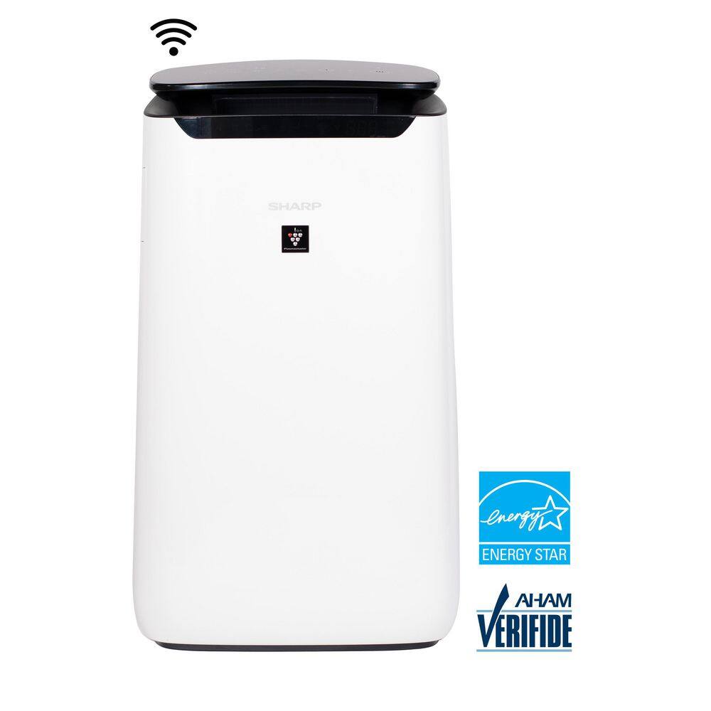 Sharp Smart Plasma Cluster Ion Air Purifier with True HEPA for Extra ...