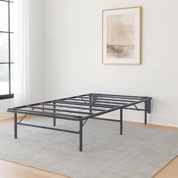 Signature Design By Ashley Better than a Boxspring Gray Metal Frame ...