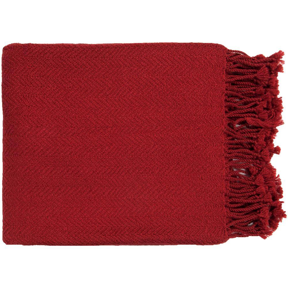 Livabliss Simone Cherry Throw Blanket S00151045460 - The Home Depot