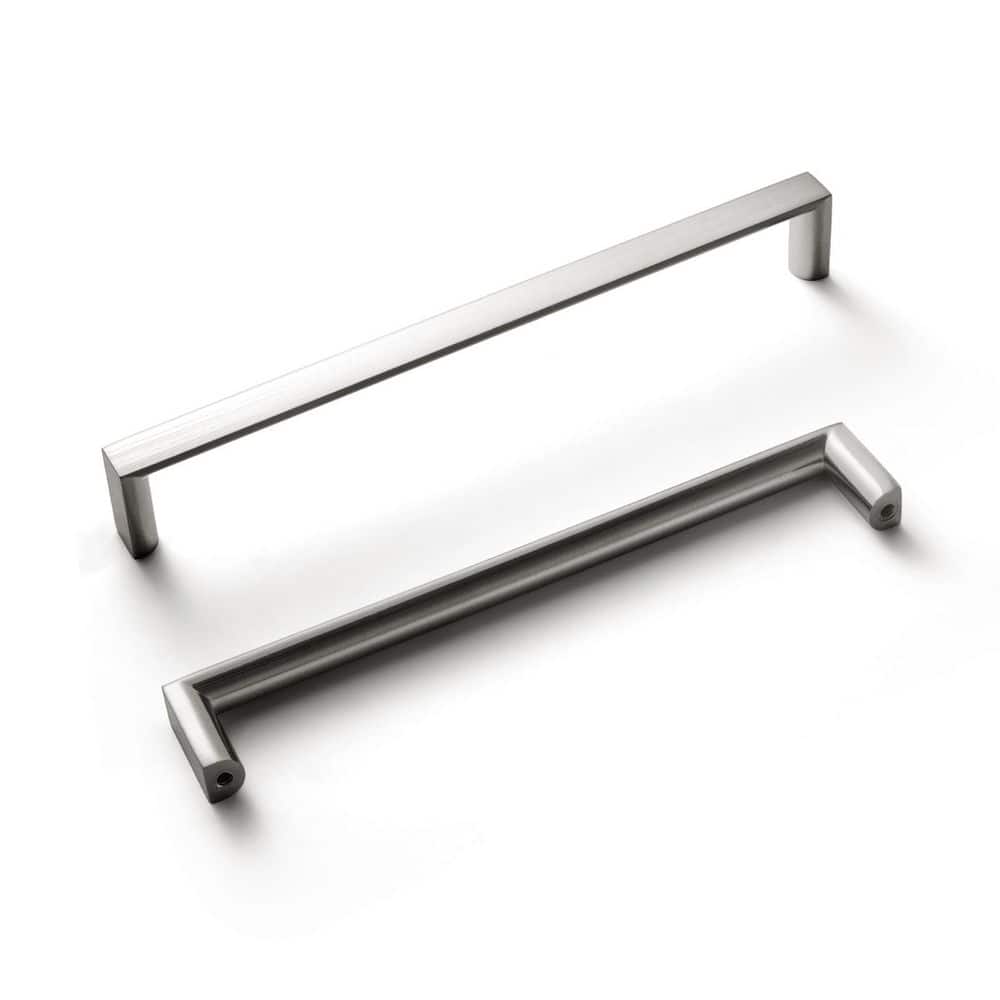 Goo-Ki 6-Pack 7-9/16 in. (192 mm) Satin Nickel Zinc Alloy Cabinet Bar ...
