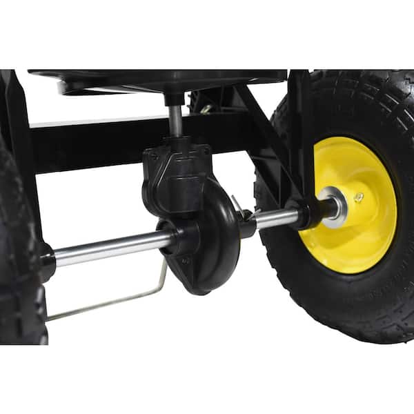 John Deere 50 lbs. Push Broadcast Spreader for Seed and Fertilizer 45 ...