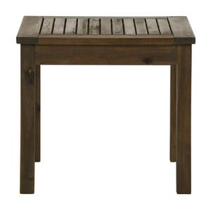 cenadinz Wood Outdoor Side Table Rectangular H-D0102HEVWSW - The Home Depot