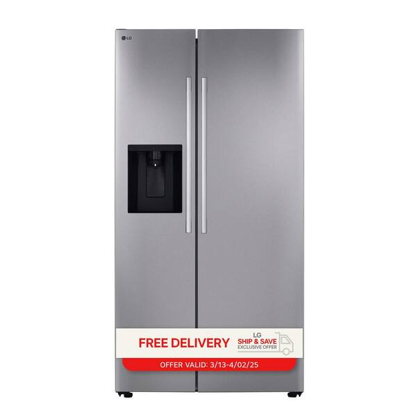 Reviews for LG 27 cu. ft. Side-by-Side Standard Depth Slim In Door Ice ...