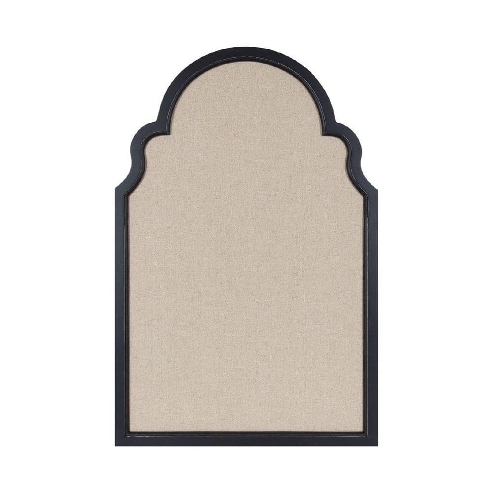 Farmhouse 36 in. x 24 in. Black Metal Framed Memo Board HD9W1X2D7P ...