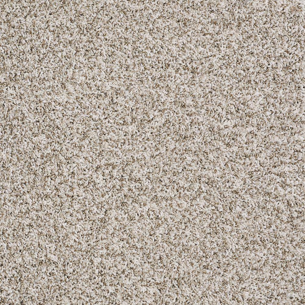 TrafficMaster Leading Edge - Color Seashell Texture 12 ft. Carpet ...
