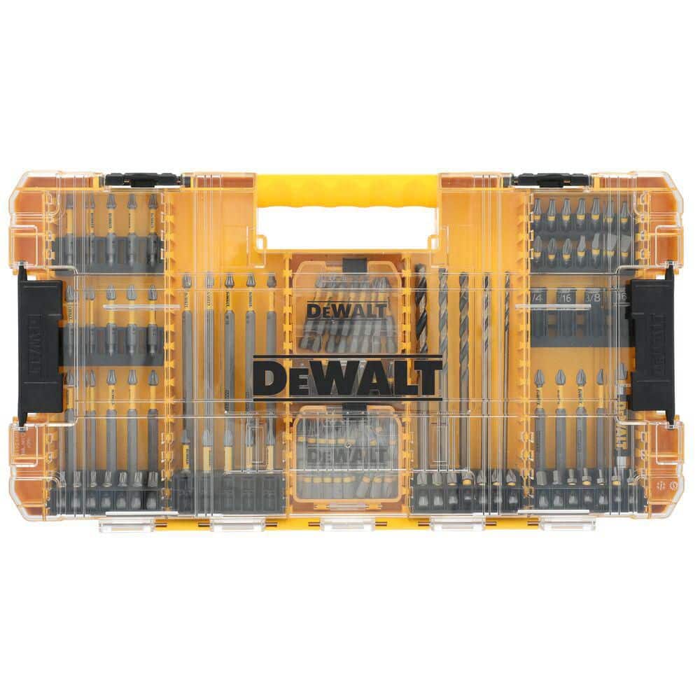 DEWALT Maxfit Ultra Steel Screwdriving/Drill Bit Set (120-Piece) with ...