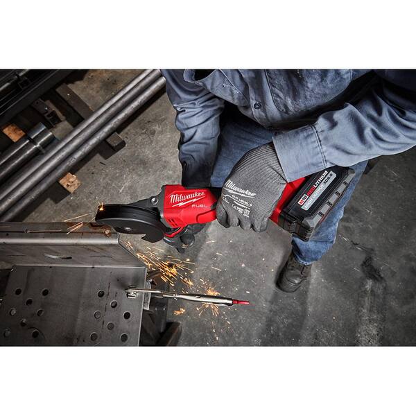 Milwaukee M18 FUEL 18V Lith-Ion Brushless Cordless 5 in. Flathead ...