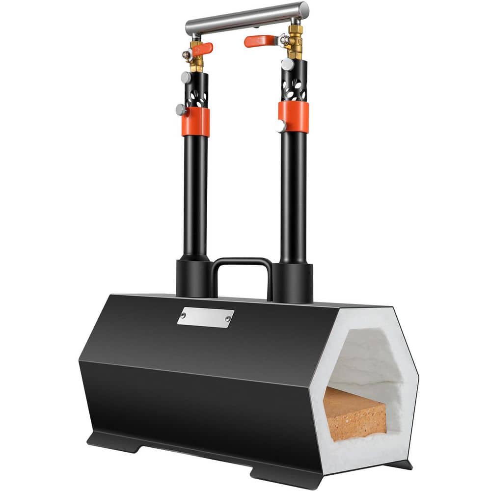 SKYSHALO VEVOR Propane Forge Portable, Double Burner Tool and Knife ...