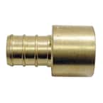 Apollo 1/2 in. Brass PEX-B Barb Coupling APXC1212 - The Home Depot