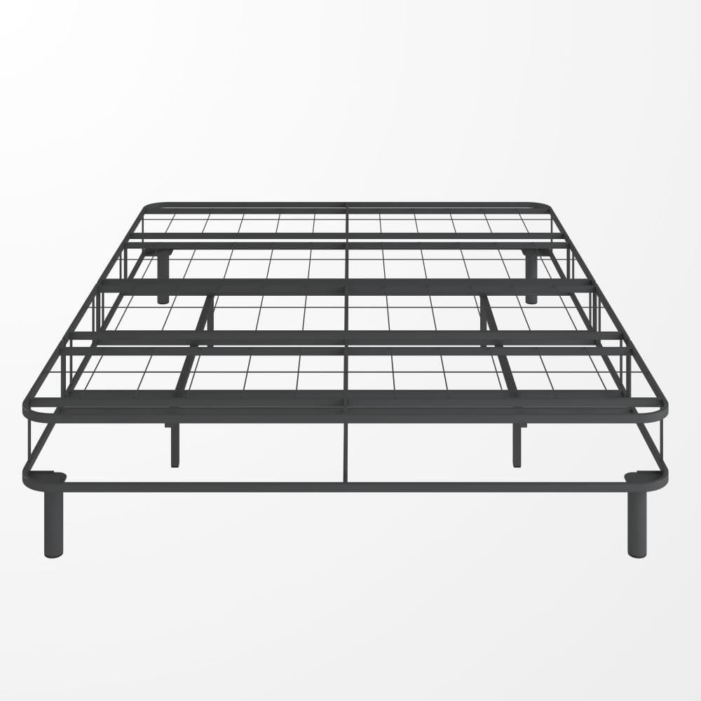 Hollywood Bed Frame Emerge Black Steel Frame Full Platform Bed with ...