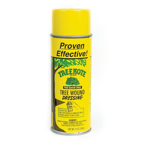 TREEKOTE Tree Wound Dressing 12 oz. Aerosol - Pruning Spray for ...