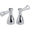 Delta Pair of Lockwood Lever Handles for 2-Handle Faucets in Chrome ...