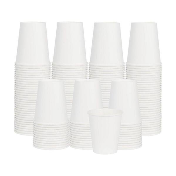 Lynzavix 2.2 in. White Disposable Paper Hot Coffee Cups Disposable ...