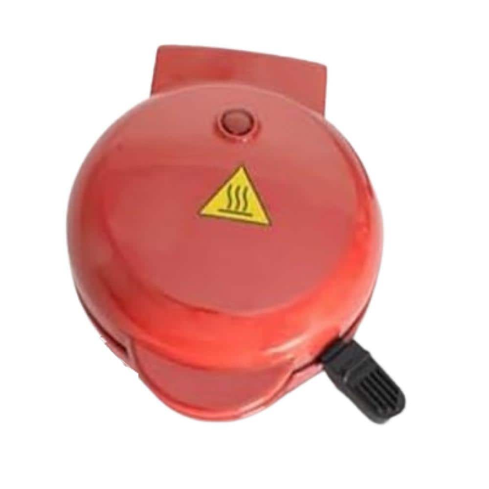 Anqtovp 350-Watt Electric Cake Maker Red Mini Bundt Cake Maker Non ...