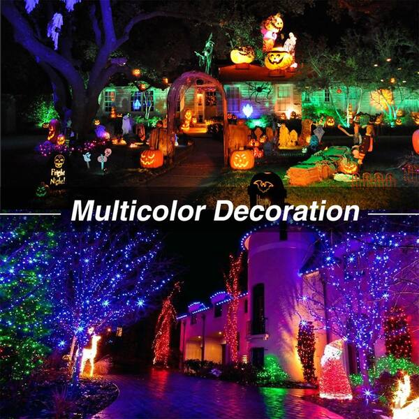 Christmas Flood Light Display