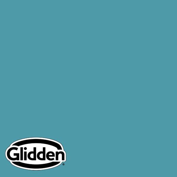 Glidden Premium 5 gal. Acapulco Cliffs PPG1150-5 Satin Exterior Latex ...