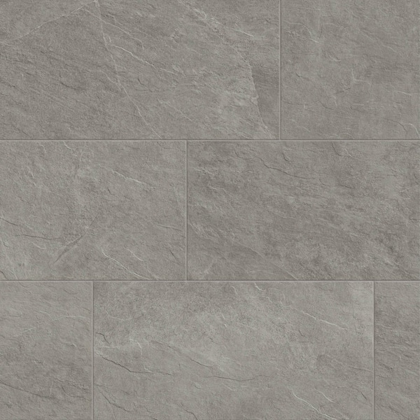 Reviews for Corso Italia Slate Gray Matte 12 in. x 24 in. Stone Look ...
