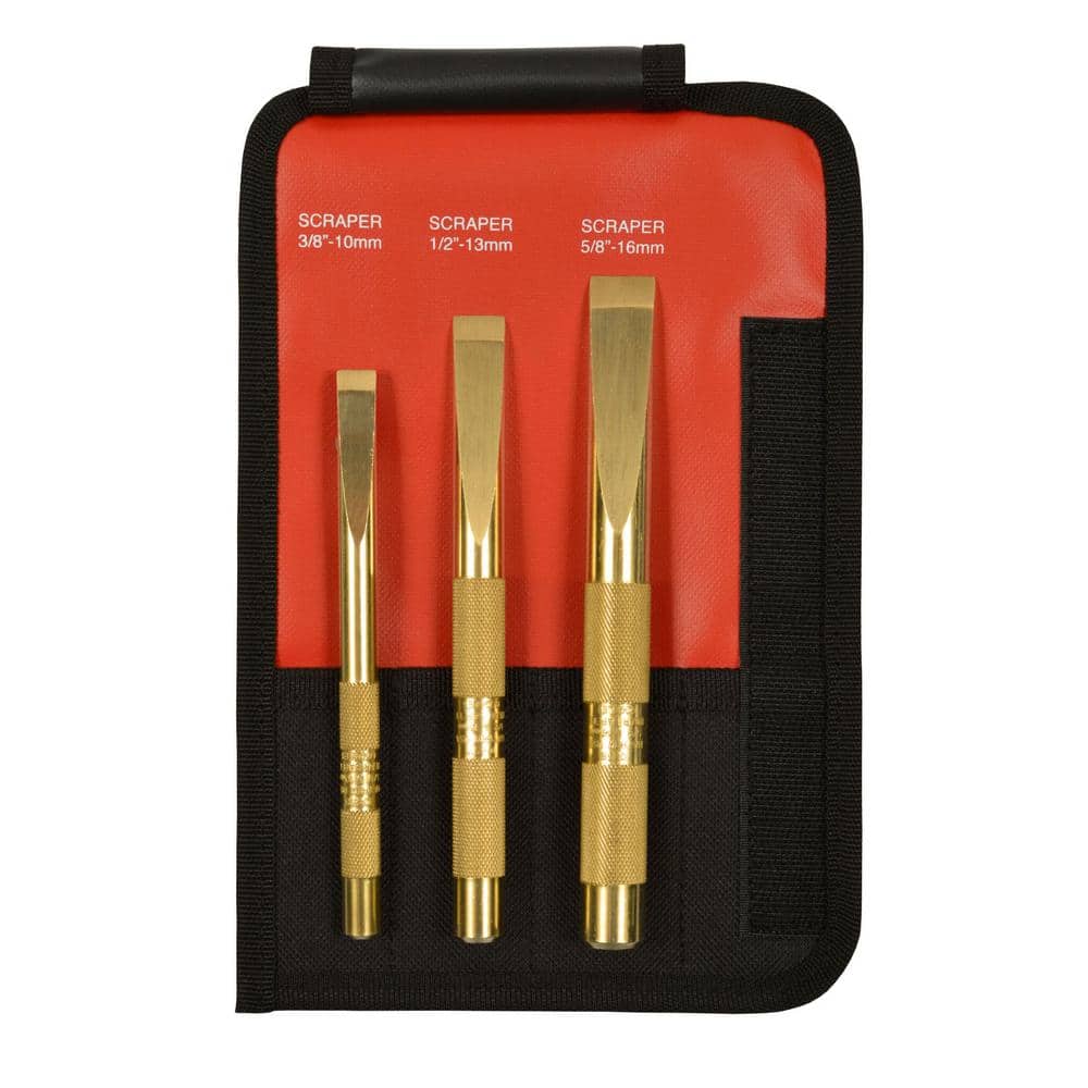 Mayhew Brass Scraper Set (3-Piece) 67001 - The Home Depot