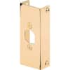 Prime-Line 1-3/4 in. Thick Bright Brass Door Edge Reinforcer U 9567 ...