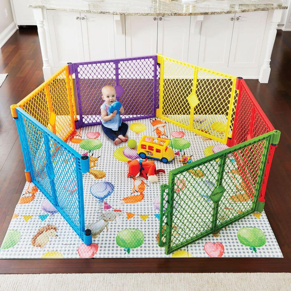TODDLEROO BY NORTH STATES Superyard Colorplay 8766 - The Home Depot