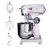 Wilprep 30 Qt. 3-Speed 1100-Watt Stainless Steel Stand Mixer Commercial ...