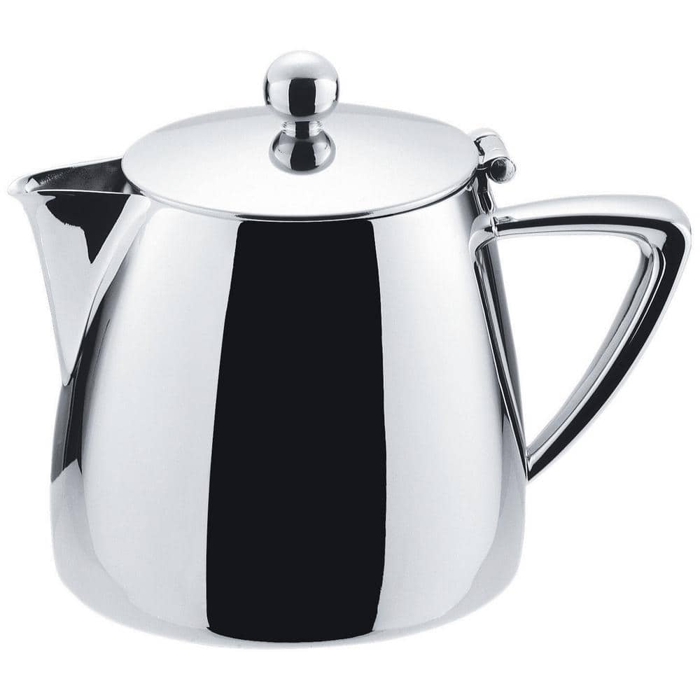 Winco 10 fl. oz. Stainless Steel Cadenza Monte Carlo Tea Pot Dispenser ...