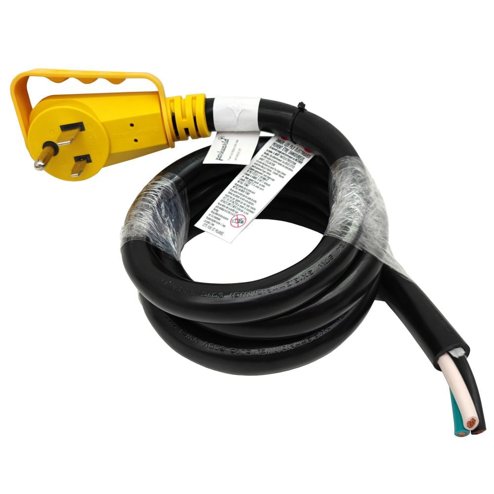 parkworld 6 ft. 6/3 6-Gauge 50 Amp 250-Volt NEMA 6-50 Power Cord With ...