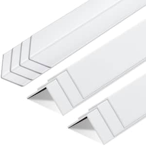 Phillips Manufacturing Company 3/4 in. Vinyl 2-Way Corner Caps (50-Pack ...