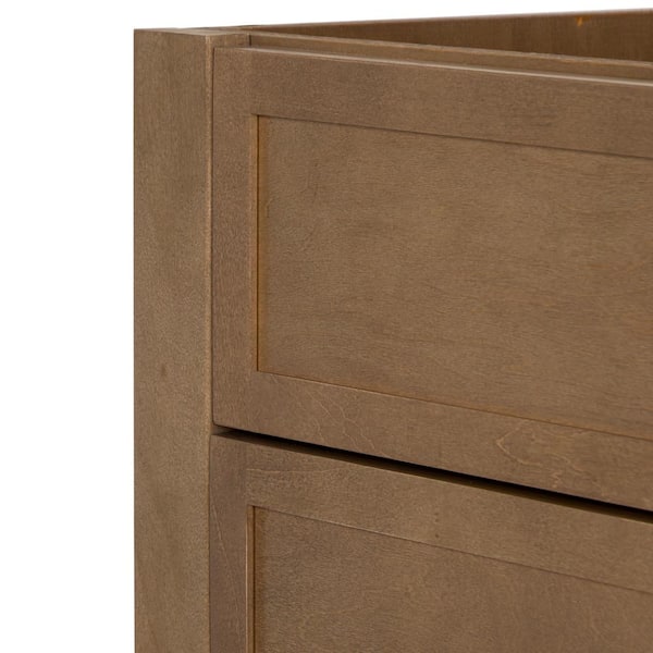 Home Decorators Collection Winsome 48 in. Bath Vanity Cabinet without Top in Sand WS48-SD - The ...