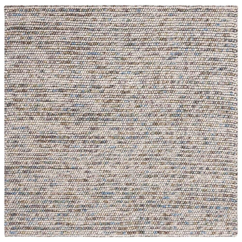 SAFAVIEH Natura Ivory/Multi 3 ft. x 3 ft. Gradient Square Area Rug ...