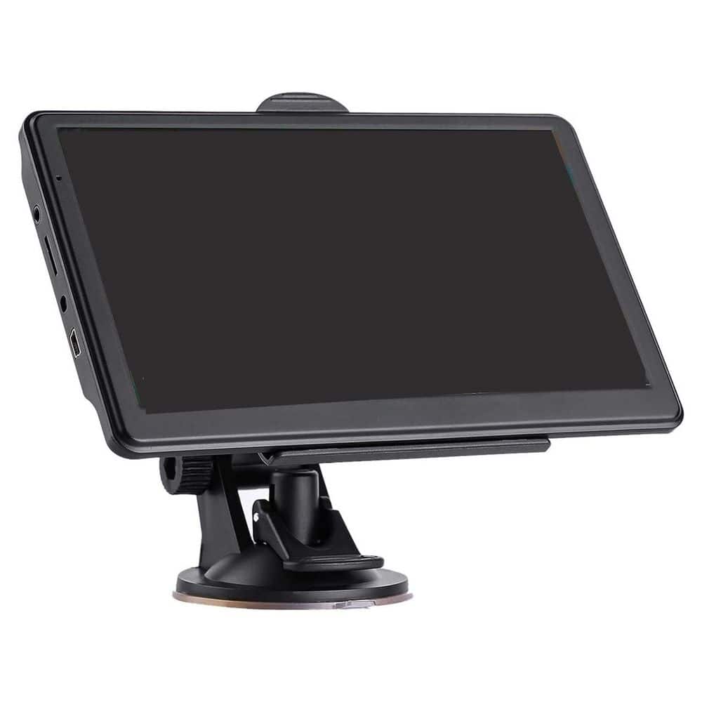 Lukyamzn 7 in. GPS Navigator for Car Truck RV with Latest 2025 Map Real ...