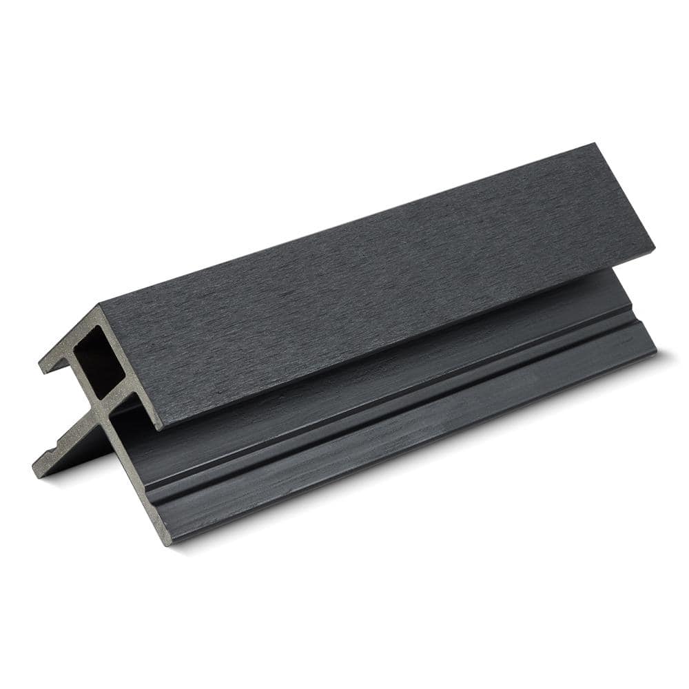 3.9 in. x 3.9 in. x 12 ft. Obsidian Soar End Trim (Horizontal ...