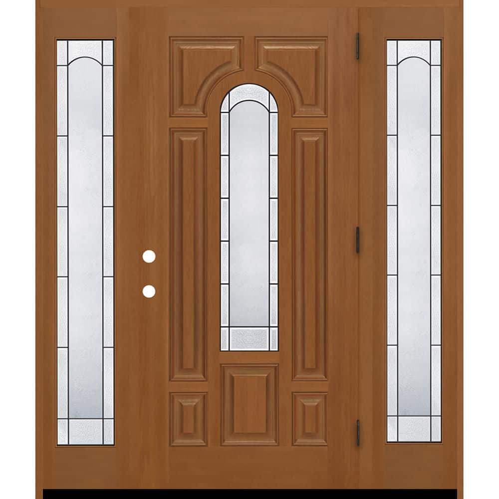 Steves & Sons Regency 68 in. x 80in. CenterLite Empire Glass LHOS AtmWh ...