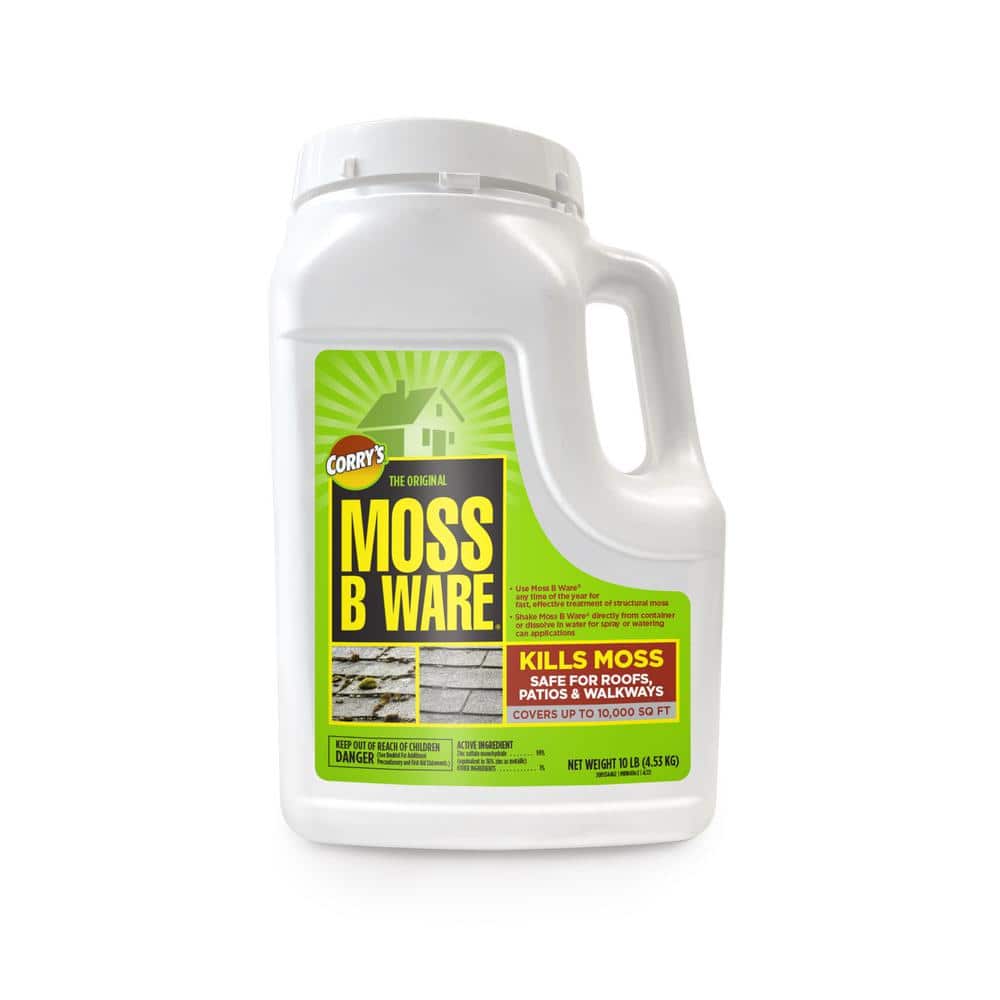Reviews for Corry's 10 lbs. 10,000 sq. ft. Moss-B-Ware Moss Killer ...