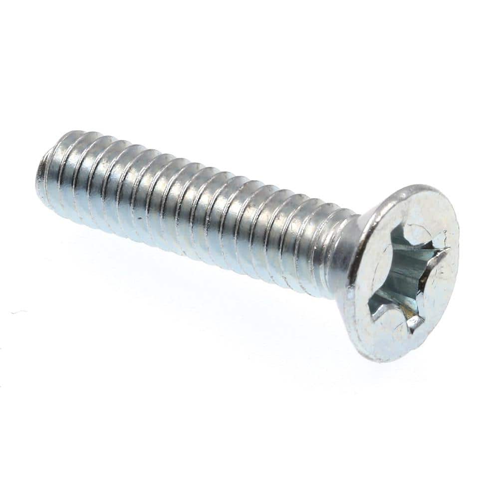 Prime-Line #12-24 x 1 in. Zinc Plated Steel Phillips Drive Flat Head ...