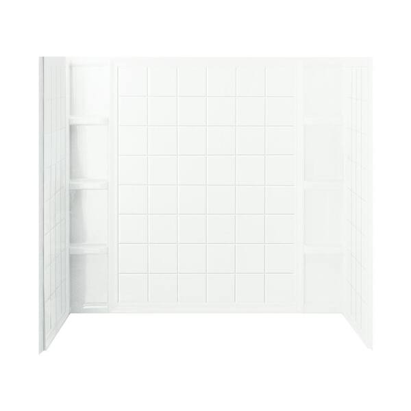 Sterling Ensemble 36 in. x 60 in. x 54.25 in. 3-Piece Direct-to-Stud ...