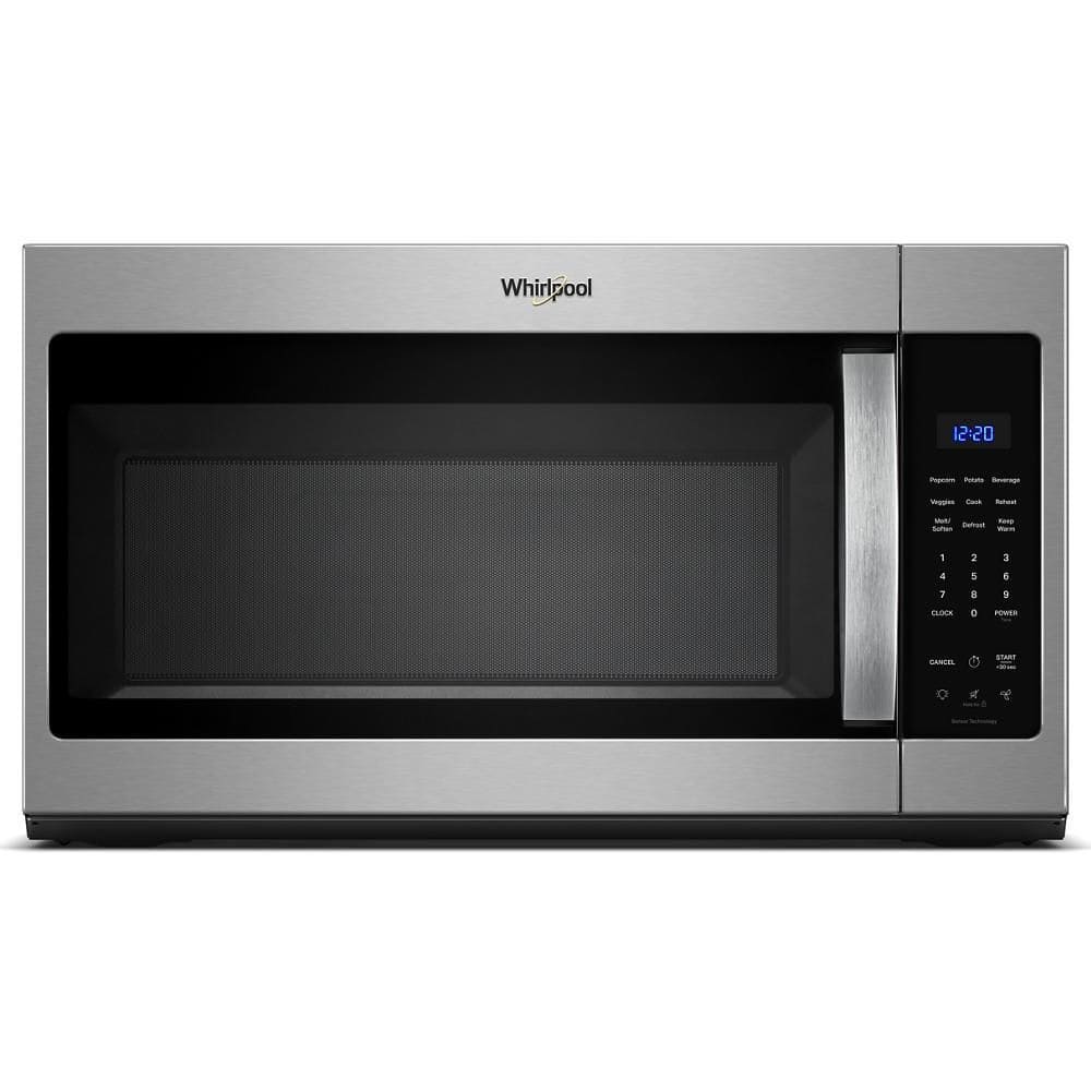 Whirlpool 1.9 cu. ft. Over-the-Range Microwave in Stainless Steel with ...