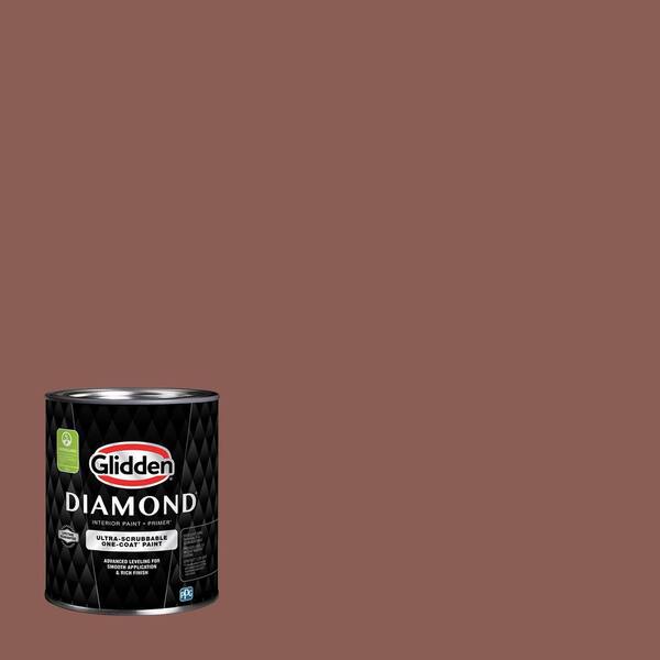Glidden Diamond 1 qt. PPG1060-6 Raspberry Truffle Eggshell Interior ...