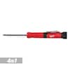 Milwaukee 4-in-1 Pocket Precision Multi-Bit Screwdriver 48-22-2932 ...