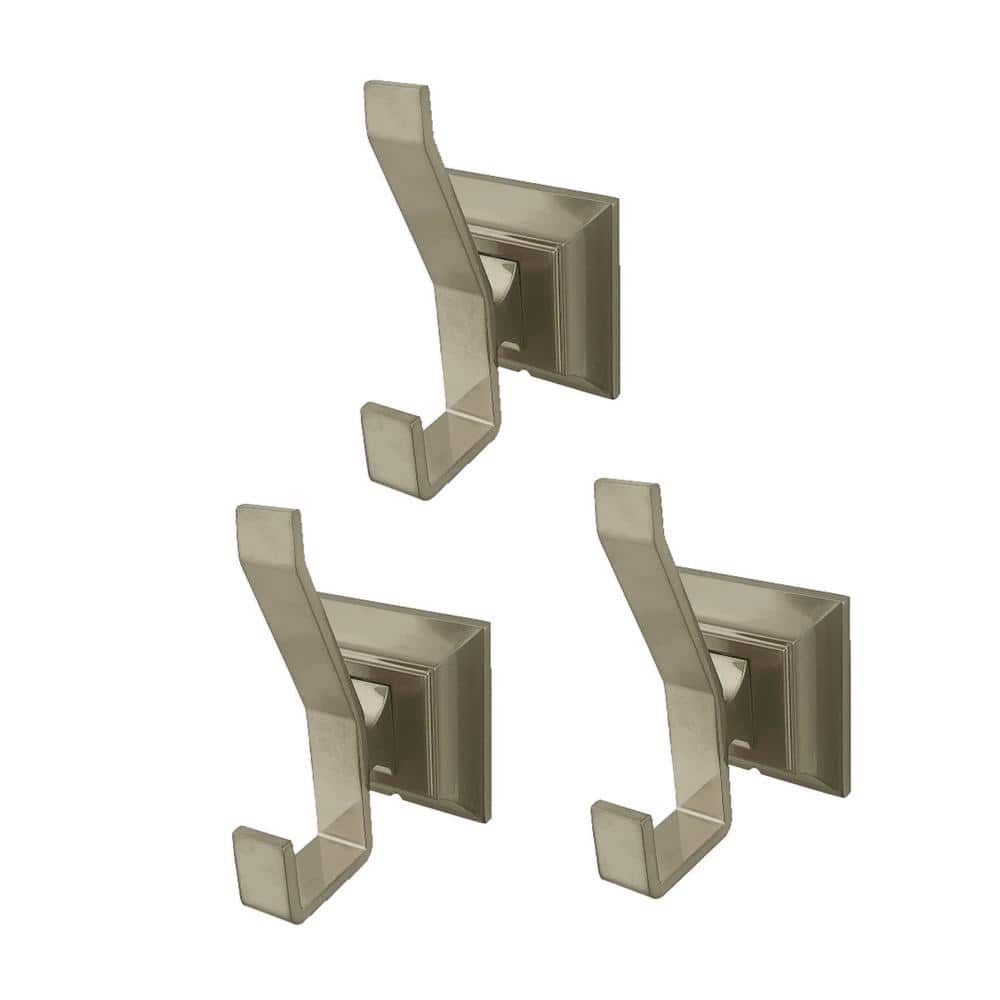 Kingston Brass Monarch Triple J-Hook Bath Hook in Brushed Nickel ...