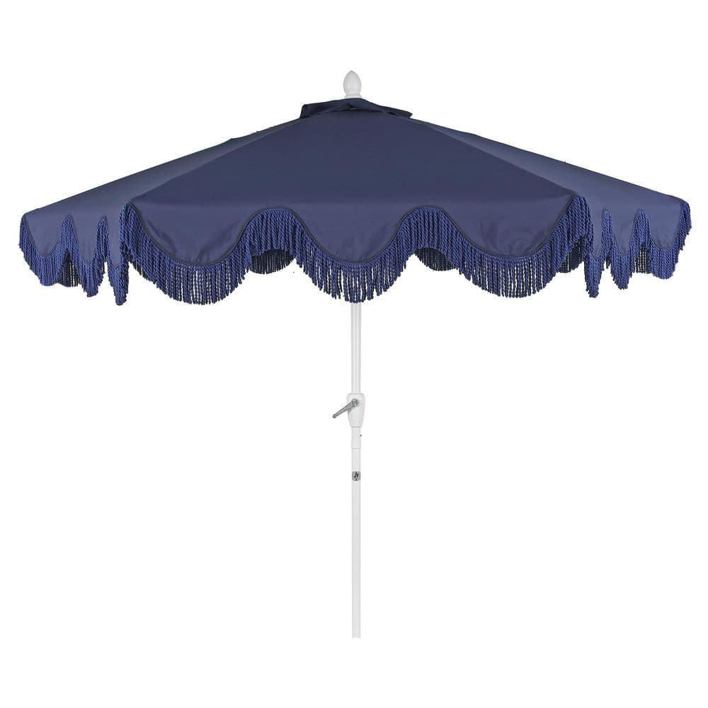 JONATHAN Y Collins 9 ft. Classic Cottage Fringe Tassel Market Patio ...
