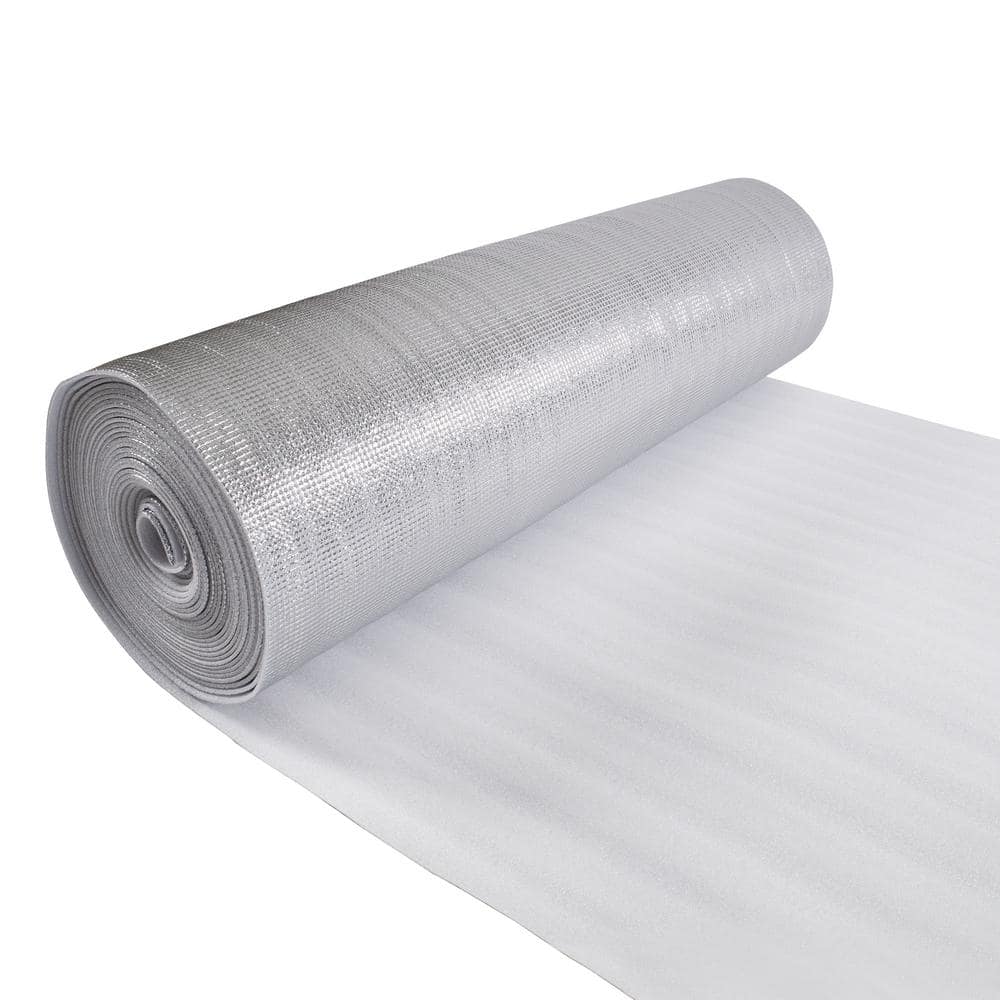 Pro Space 20 in. x 25 ft. Radiant Barrier Aluminum Foil Reflective ...