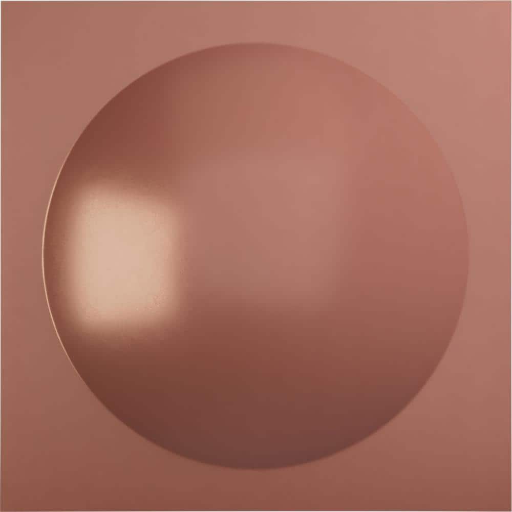 Ekena Millwork Sloane Champagne Pink 3 in. x 1-5/8 ft. x 1-5/8 ft. Pink ...