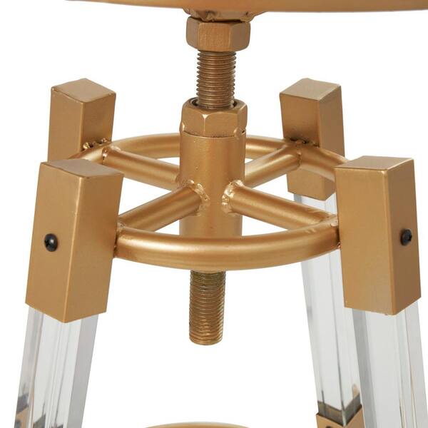 Gold acrylic counter stools store