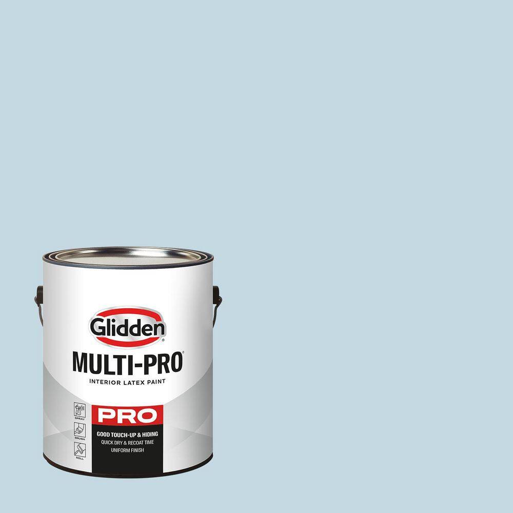 Glidden Multi-Pro 1 gal. PPG1157-2 Blue Pearl Eggshell Interior Paint ...